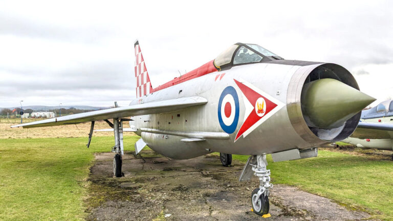 English Electric Lightning F53 ZF583 – Solway Aviation Museum